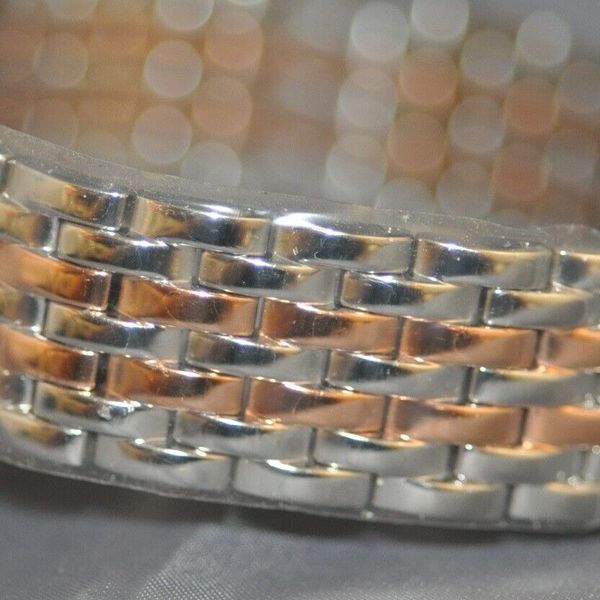 Swatch Swiss Irony Sedan Silver Dial Two Tone Stainless Steel Watch ...