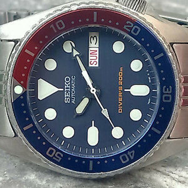 SEIKO SCUBA DIVER 7S26-0030 SKX015K2 AUTOMATIC MEN'S WATCH SERIAL ...