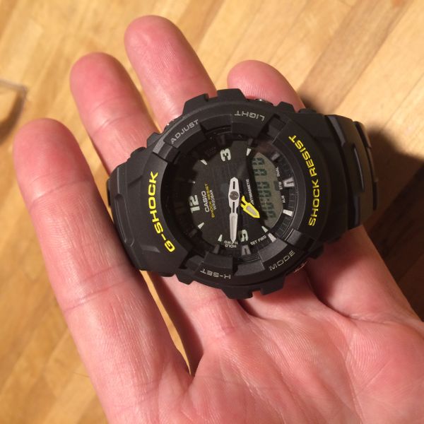 SOLD: Casio G-Shock G100-9CM - rare yellow - new/unworn | WatchCharts