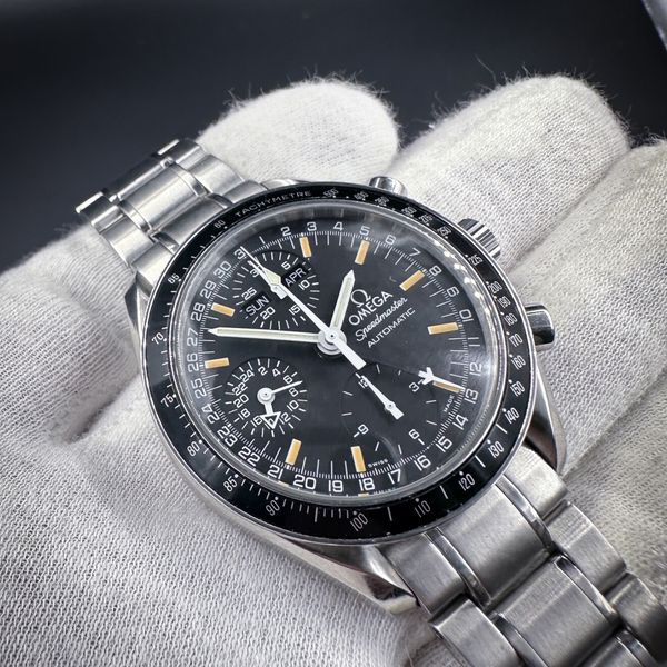 1995 Vintage Omega Speedmaster Day-Date 3520.50 Automatic 39mm w/ Box ...
