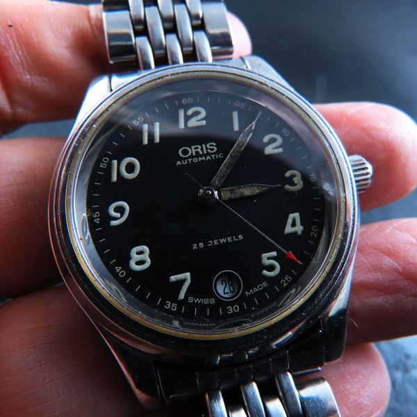 Swiss Made Oris 25 Jewels Special Day Automatic Men Watch | WatchCharts Marketplace