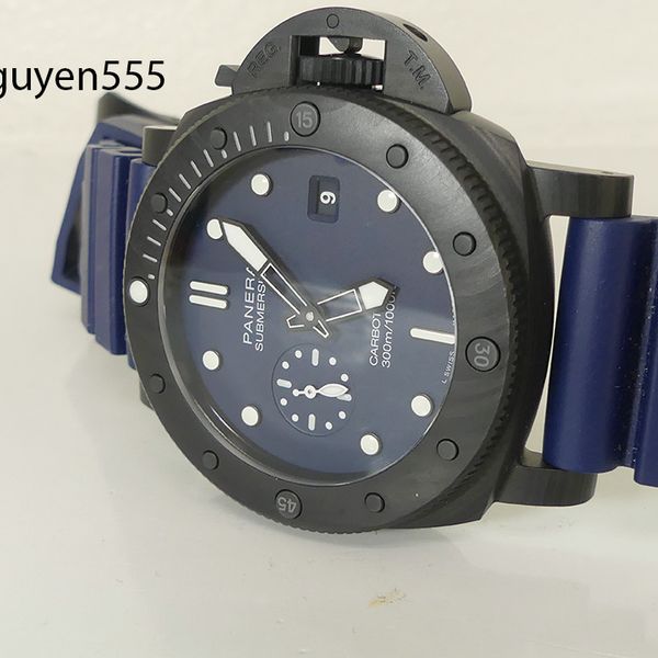 FS Panerai Pam 1232 Submersible Carbotect Blu Abisso Full Set ...