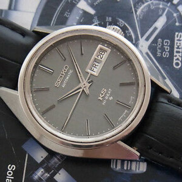 RARE VINTAGE KING SEIKO HI-BEAT DAT/DATE 5626-7111 AUTOMATIC 25 JEWELS WATCH | WatchCharts ...