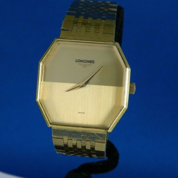 VINTAGE RARE LONGINES 17J CAL.528 SWISS GP MENS DRESS WATCH SERVICED C ...