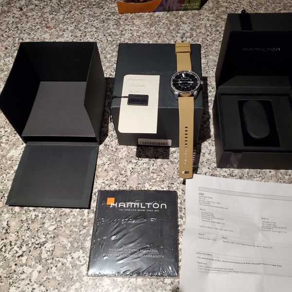 [WTS] Hamilton Khaki Pilot Automatic Day Date - H64715535 | WatchCharts ...