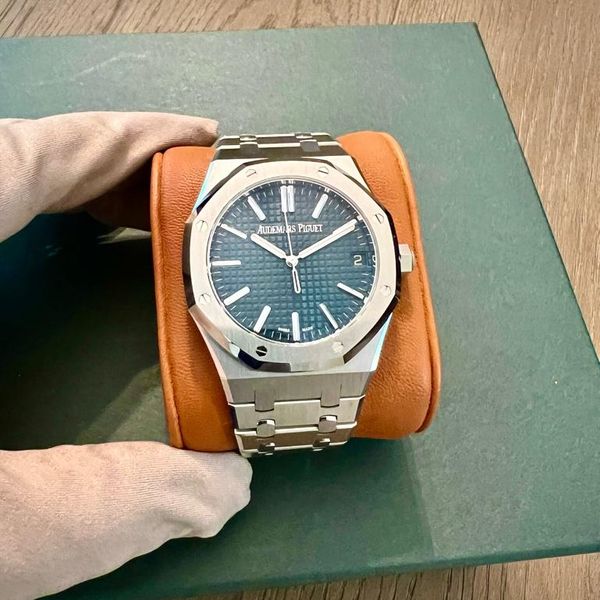 FS: Audemars Piguet Royal Oak 15510st BLUE dial anniversary model ...