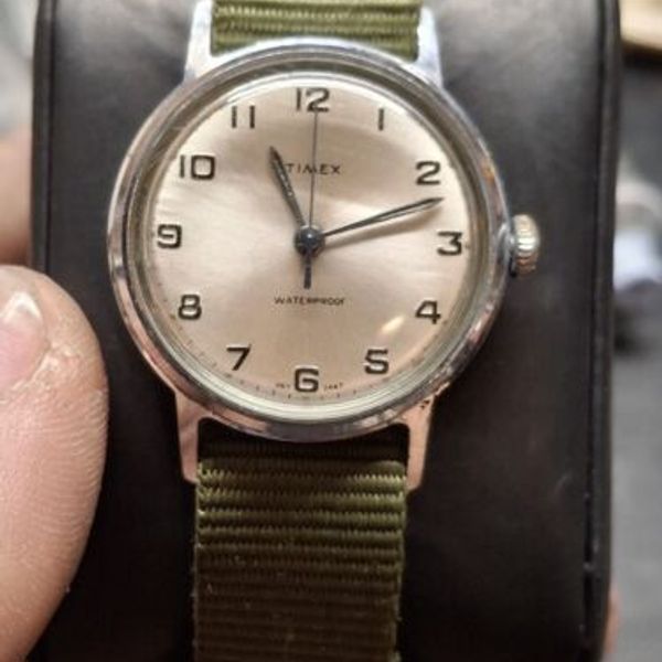 Timex Sprite 1967 Mens Vintage 1960s Mechanical Handwind Watch ...