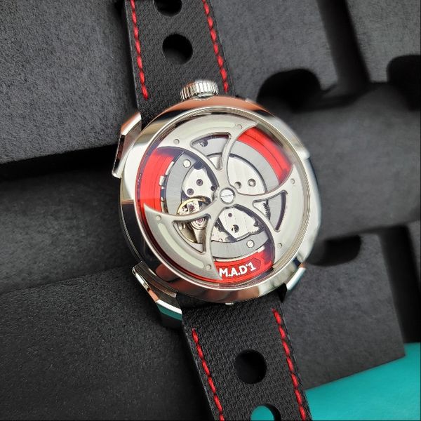 MB&F MAD EDITION M.A.D. 1 Red version, very limited release! 42mm Brand ...