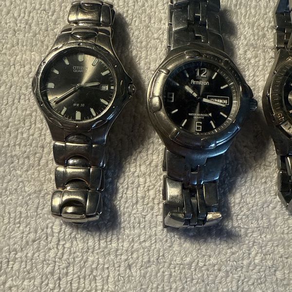 Vintage Mens Watch Lot 10 Citizen,Armitron,lorus,Shefield,Milan,Casio,Swiss Army | WatchCharts ...