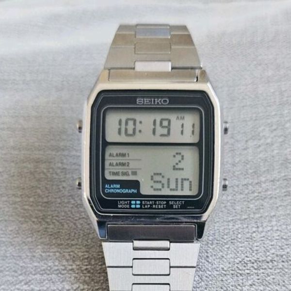 Vintage Seiko D138 4010 Running Man Watch | WatchCharts Marketplace