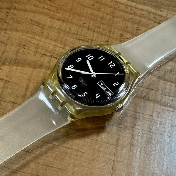 swatch Simple & Classic With Day / Date [ New Battery ] 34mm ...