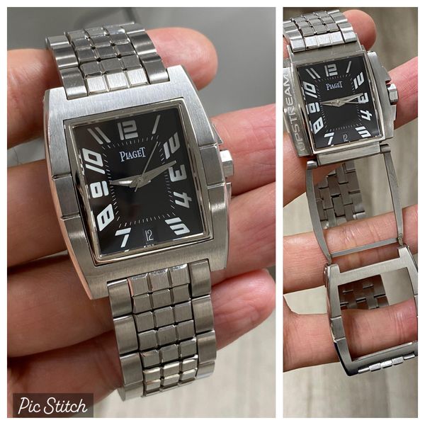 [WTS] Piaget Upstream. Automatic. Tank. Gorgeous reverso flip. Fits ...