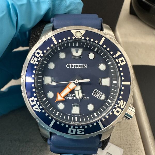 Citizen BN0151-09L Eco-Drive Promaster Diver Men's Watch Blue Dial - NEW | WatchCharts Marketplace