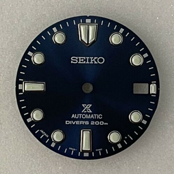 Seiko OEM Genuine SPB187 SBDC127 Blue MM200 Dial Only Original Prospex ...