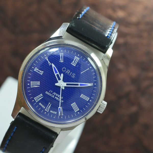 Beautiful Oris Hand Wind ST 96 17 Jewels Men's Wrist Watch ...