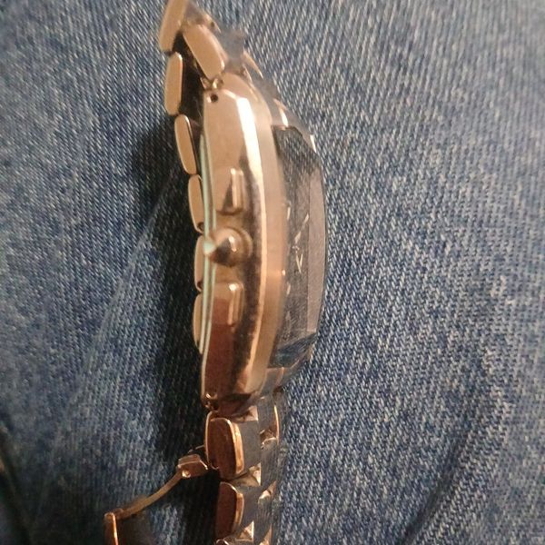 BULOVA MEN'S WATCH QUARTZ ALL S/S BLACK SQUARE ORIGINAL JAPAN 96G09 ...