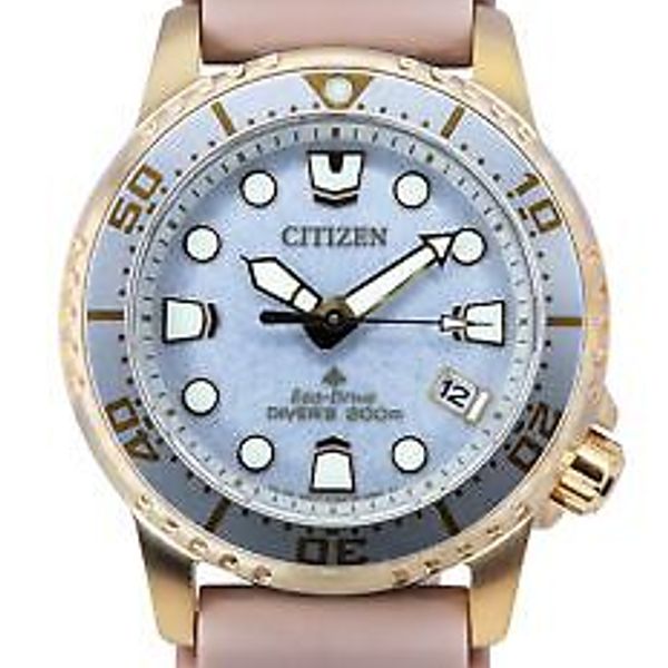 Citizen Promaster Dive Silver Dial Eco-Drive 200M Women's LadiesWatch ...
