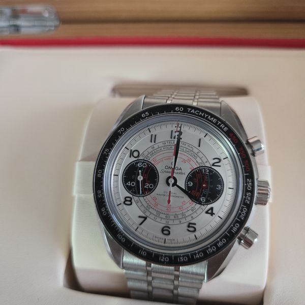 Omega Speedmaster Chronoscope Panda 329.30.43.51.02.002 Complete Set ...