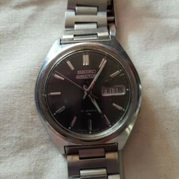 VINTAGE SEIKO 5 ACTUS 21 JEWELS 7019-7070 Automatic Wristwatch Japan | WatchCharts Marketplace