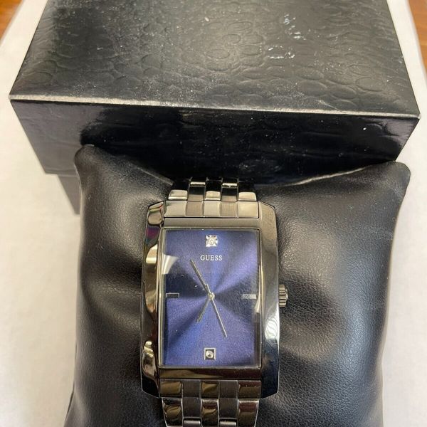 Guess Tank-Style Watch Men used | WatchCharts Marketplace