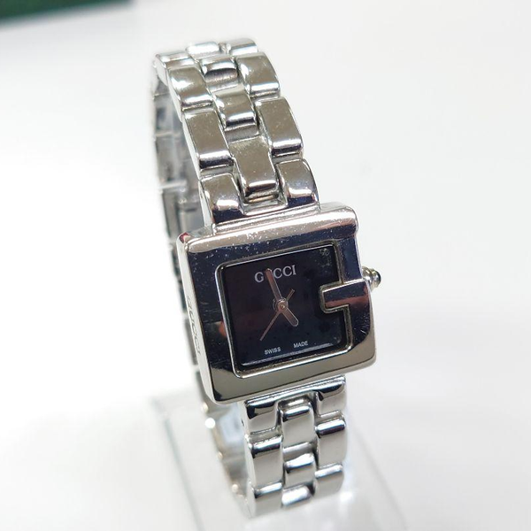 GUCCI G Face 3600M Black Dial Quartz Men Watch Used Working Japan ...