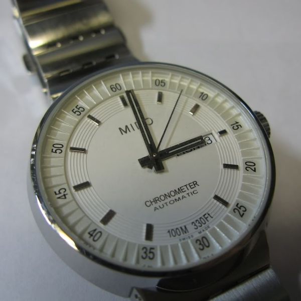 SOLD: MIDO All Dial COSC M8340 White Face | WatchCharts Marketplace