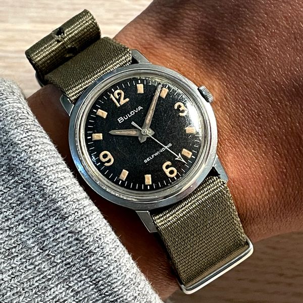 FS: vintage Bulova, tritium + black dial, Explorer 1016 alternative ...