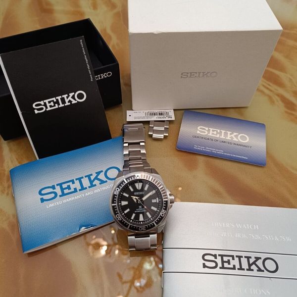Seiko Prospex Samurai Diver automatic watch Ottimo usato ref SRPB51 ...