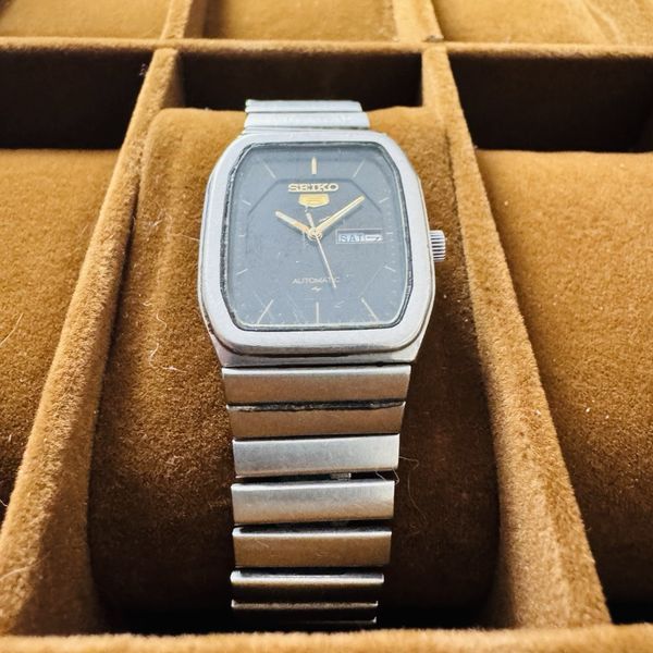 Excellent Seiko 5 Tv Dial Vintage Men's Watch Automatic - Day/Date ...