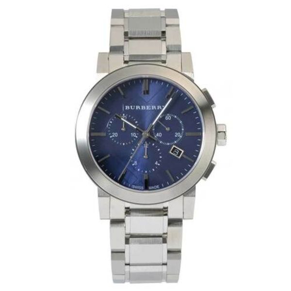 Burberry Blue Dial Men's Watch 100% Brand New BU9363 Chronograph 42mm ...