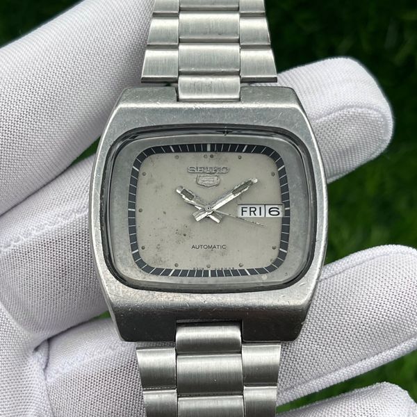 Vintage Seiko 5 Automatic Beautiful Dial Made in japan mens watch 6309-5590 | WatchCharts ...