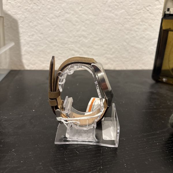 Timex T40051, Men's "Expedition" Brown Leather Watch, Indiglo, Date ...