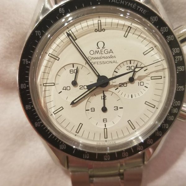 SOLD Omega Speedmaster Italian Albino "Bianco"LE 3593.20 | WatchCharts