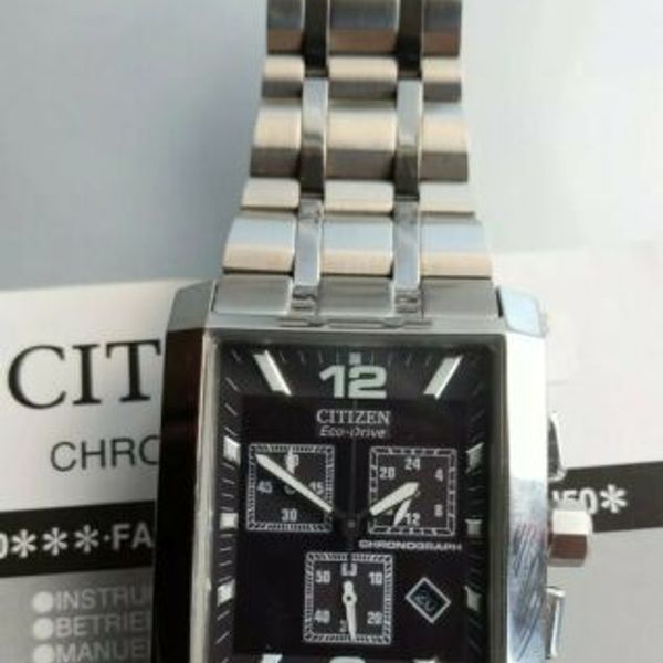 Citizen Eco Drive Chronograph h501 S064678 HST.. All original | WatchCharts Marketplace