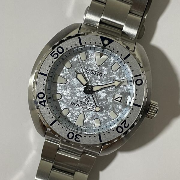 [WTS] Seiko Mini Turtle Ice Frost SBDY109 | WatchCharts