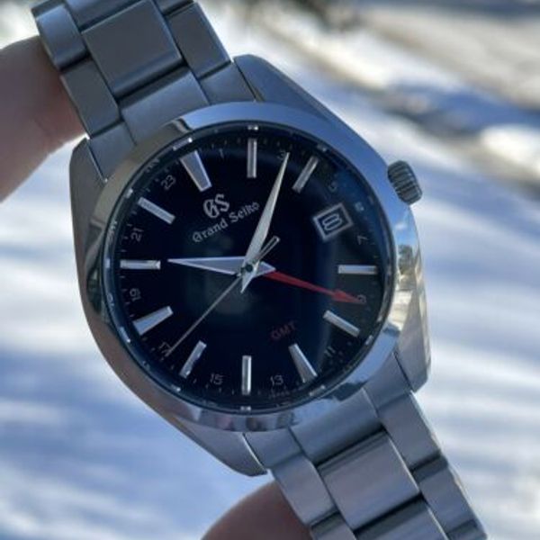 Grand Seiko Heritage Collection 9F GMT Steel Quartz 40mm Mens Watch ...