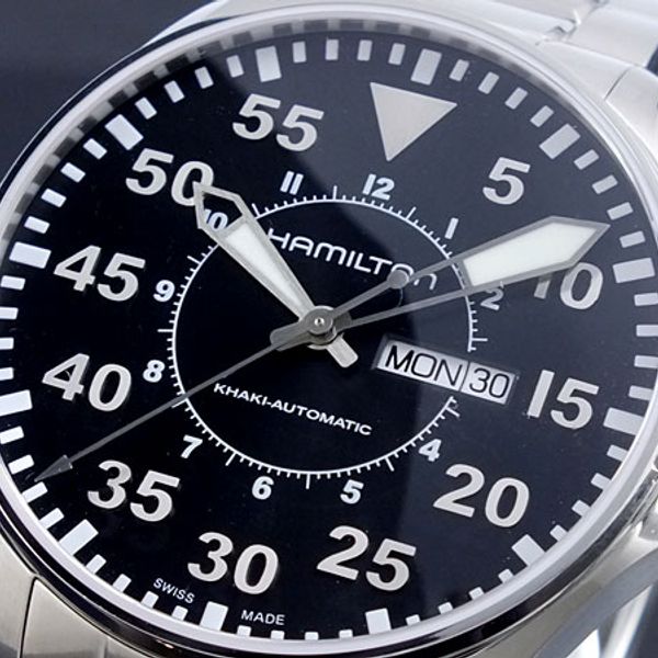 Hamilton HAMILTON Khaki Pilot Watch H64715135 | WatchCharts Marketplace