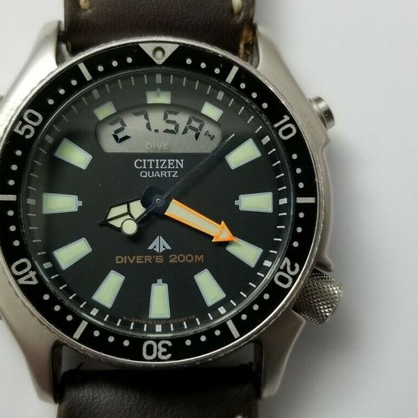Citizen Promaster Aqualand C520-S044898 Divers 200M Depth Meter rare ...