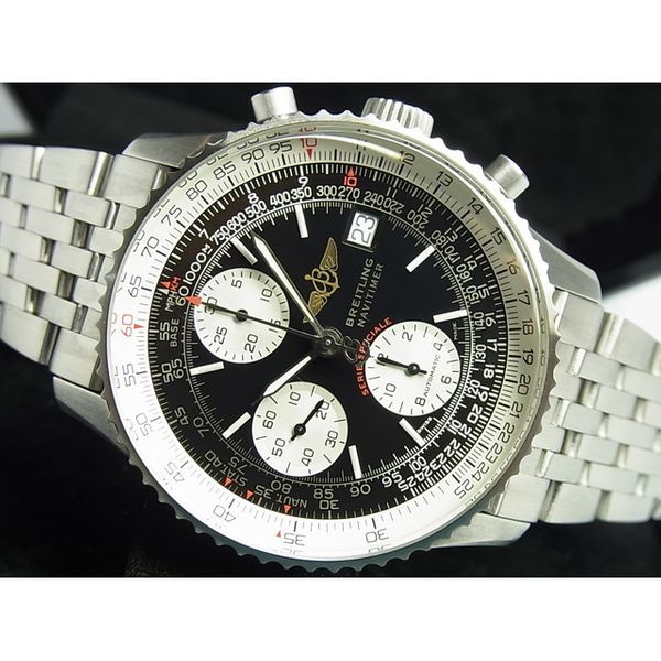 [Used] Breitling (BREITLING) Navitimer Fighters Black Breit Genuine ...