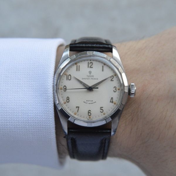 1957 Tudor Prince Oysterdate Ref. 7909 Rolex Automatic Leather Steel ...