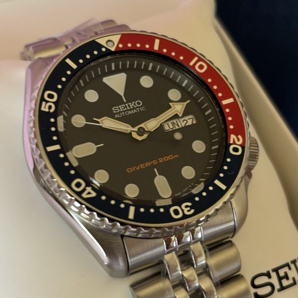 New Seiko SKX175 Automatic Watch! NOS! Full Kit USA Seller! SKX009 ...