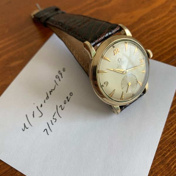 [WTS] Vintage Omega bumper automatic cal. 342 14k gold filled ...
