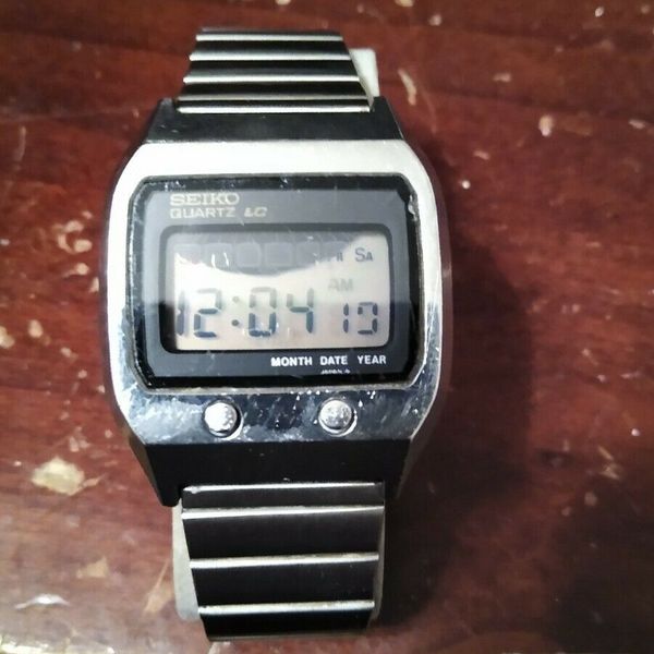 Vintage Seiko Quartz LC 0674-5009 Wrist Watch L@@K | WatchCharts ...
