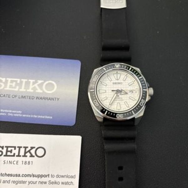 Seiko Prospex White Men's Watch - SRPE37 | WatchCharts Marketplace
