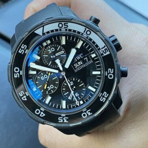 IWC Aquatimer Galapagos Edition Chronograph 376705 44mm Diver ...