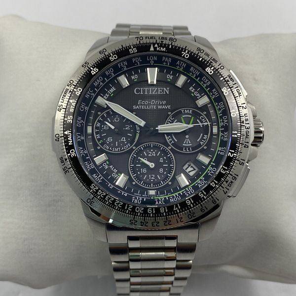Citizen Eco-Drive Promaster Navihawk GPS Satellite Wave Men's Watch ...