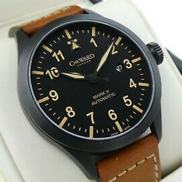Christopher Ward Swiss Made C8 Pilot mk2 Automatic gents watch ...