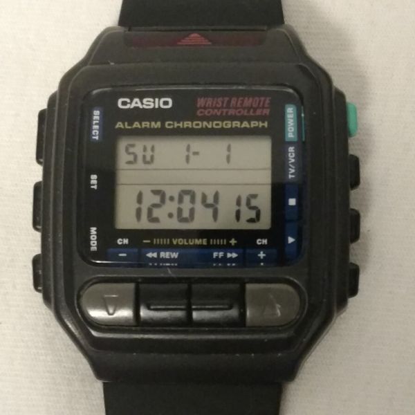 Rare Vintage CASIO Wrist Remote Controller 1173-CMD-30B New Energizer ...