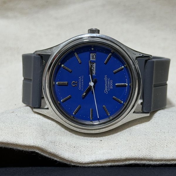 [WTS] vintage omega seamaster 2000 custom blue dial $895 | WatchCharts ...