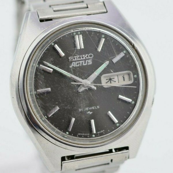 Vintage Seiko Actus Automatic Watch Kanji 7019-8010 Original JDM Japan H269/8.2 | WatchCharts ...